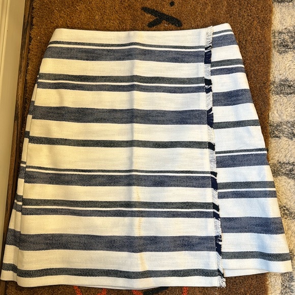 LOFT | Skirts | Loft Aline Linen Mini Skirt | Poshmark